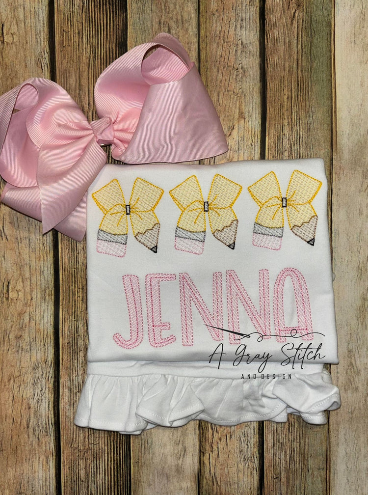 A Gray Stitch and Design