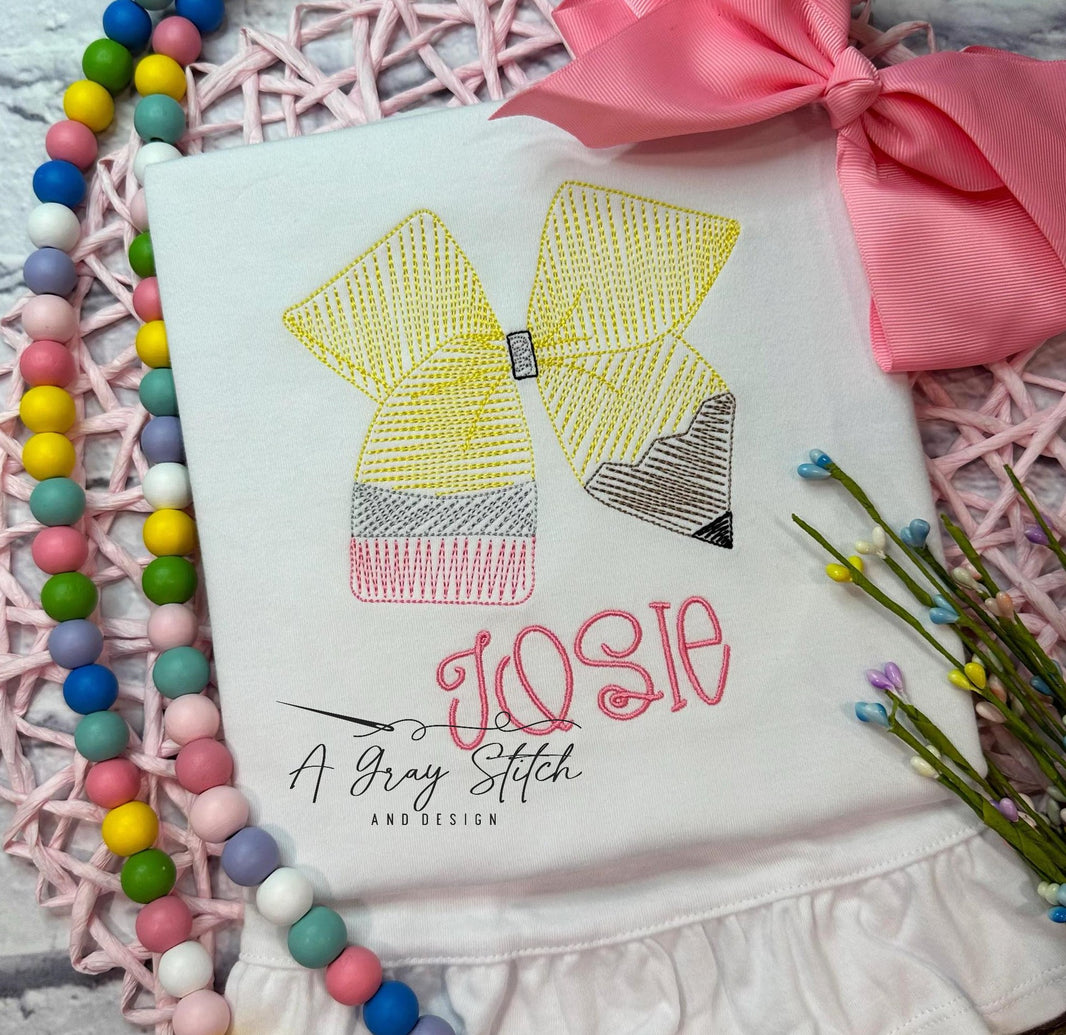 A Gray Stitch and Design