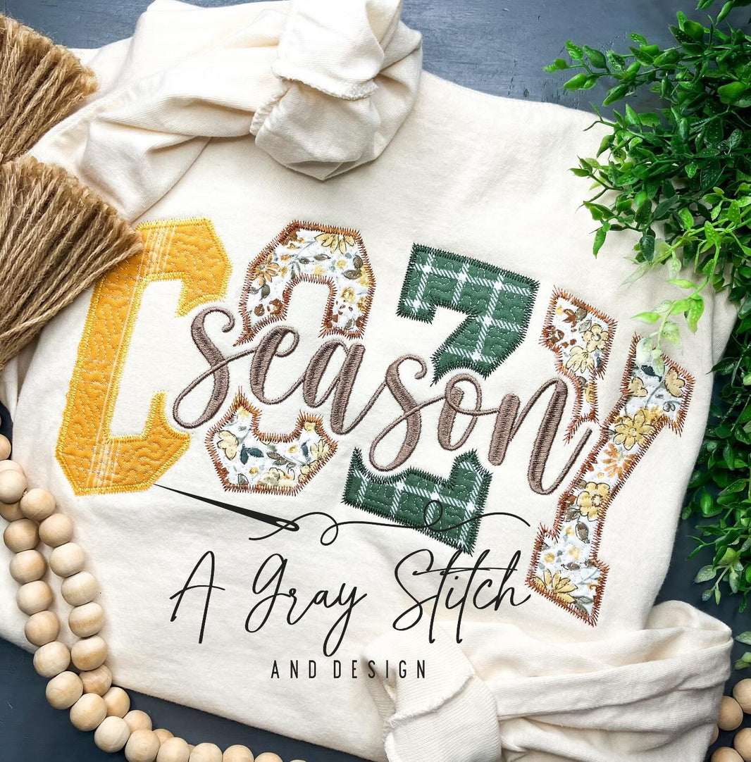 A Gray Stitch and Design