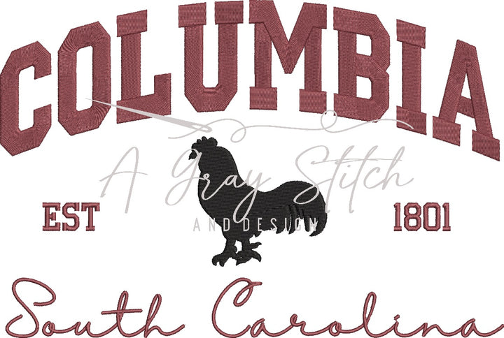 Collegiate Style Design – A Gray Stitch and Design