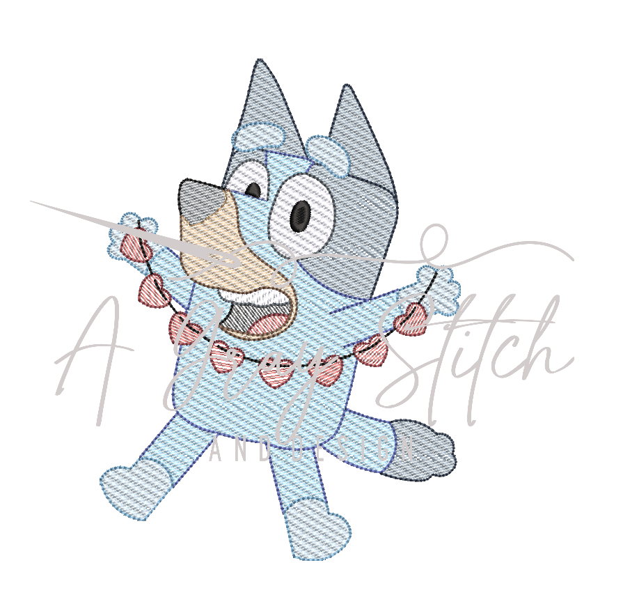 A Gray Stitch and Design