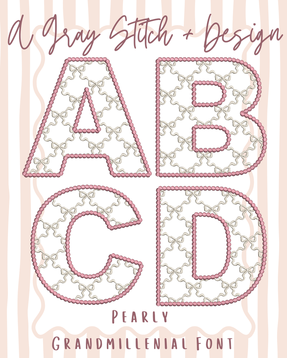 A Gray Stitch and Design